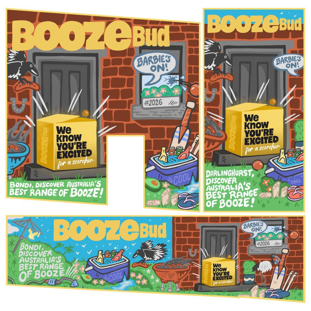 Boozebud - Campaign Artwork