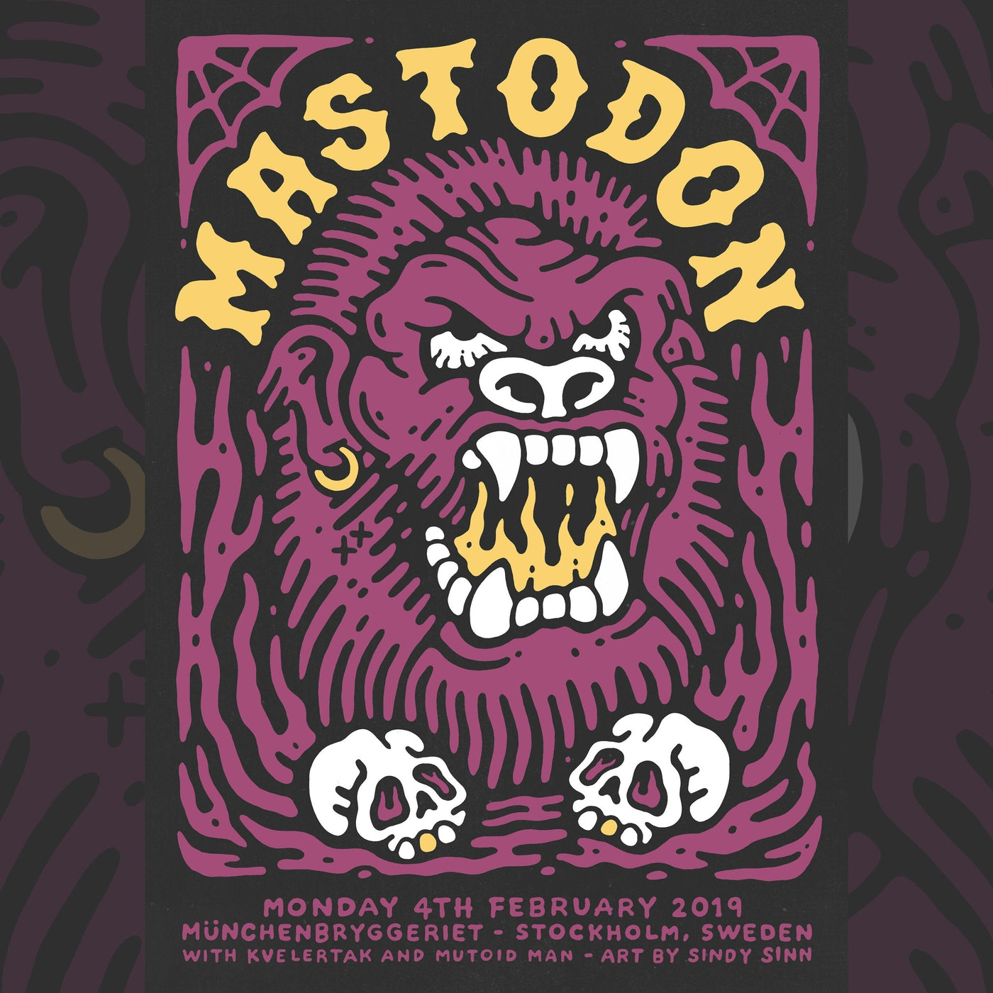 Mastodon: Sweden Poster Feb 2019