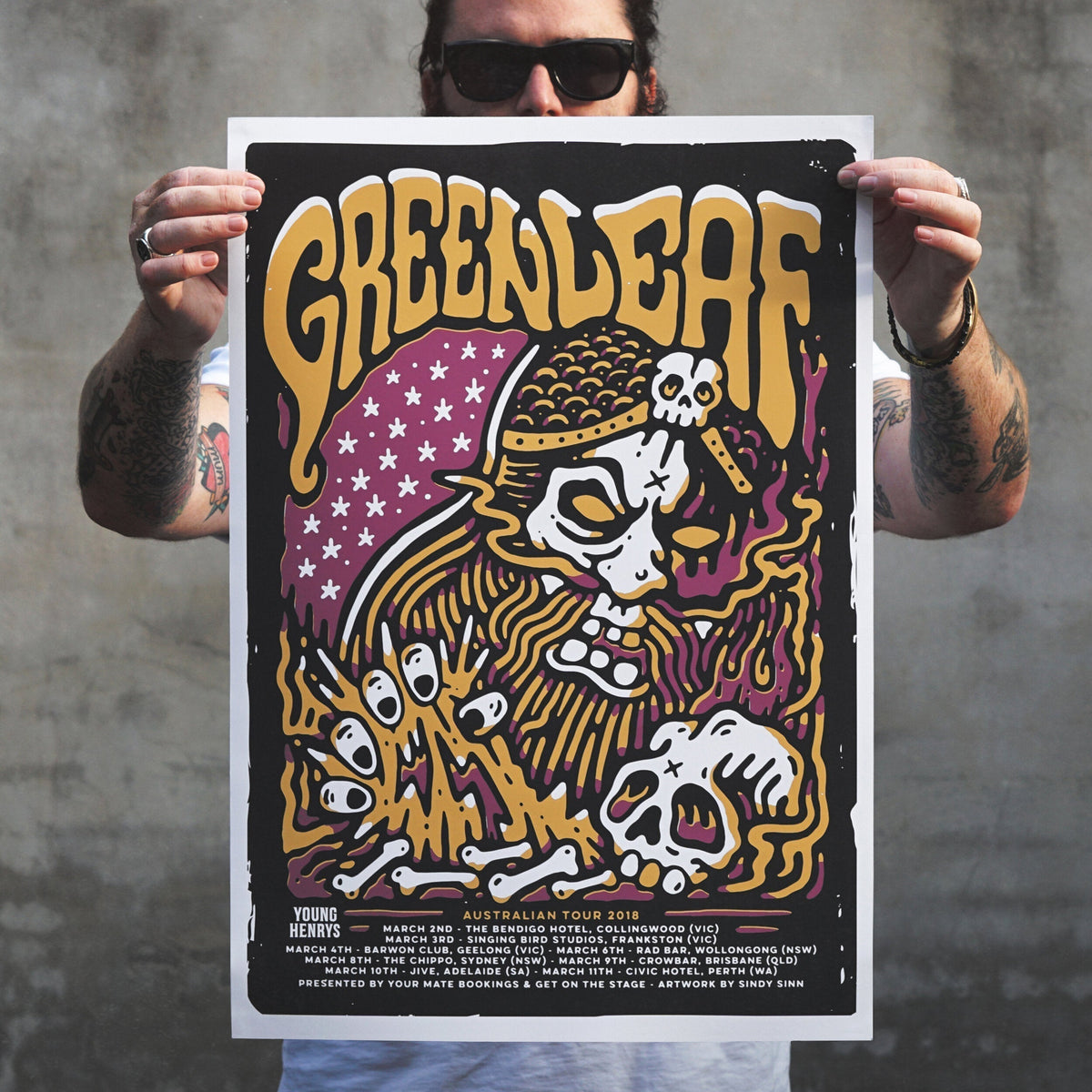 Greenleaf: Australian Tour Poster