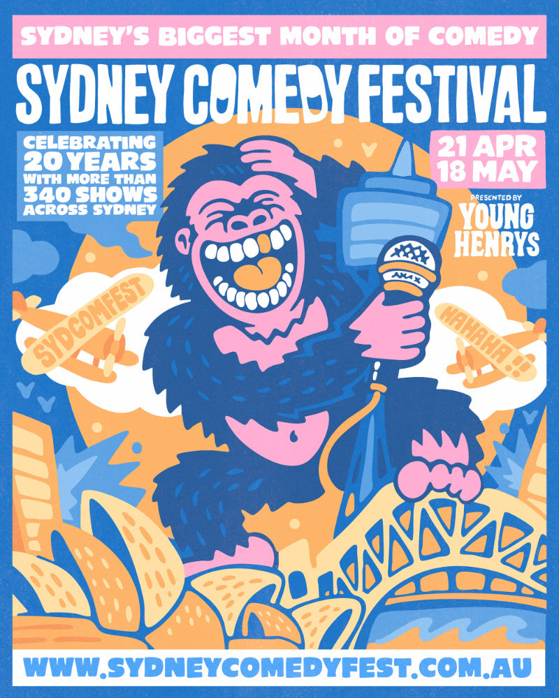 Sydney Comedy Festival - 2025 Branding